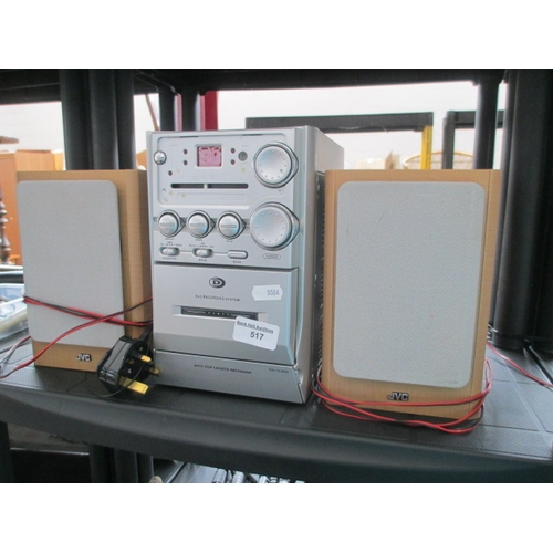 JVC mini component system