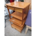 2 x small lamp tables with drawers