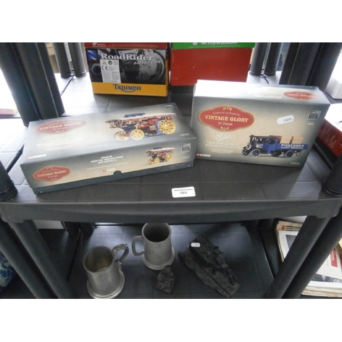 Two Vintage glory models
