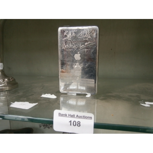 iPod special edition U2 20GB. Has Bono, The Edge, Adam Clayton and ...