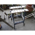 Adjustable angle workbench
