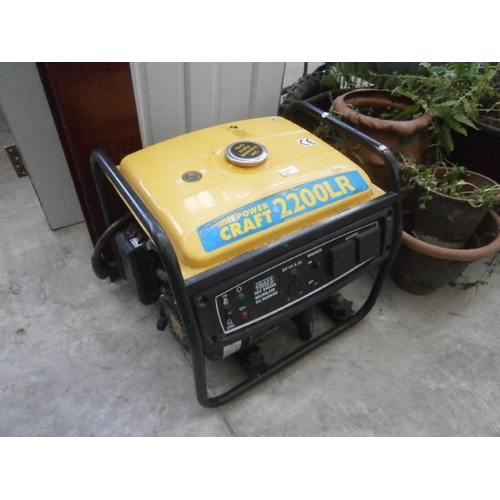 Power Craft 2200LR generator