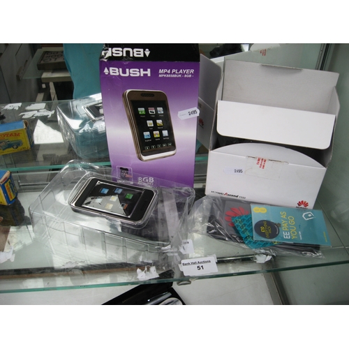 Bush mp4 player and a Huawei phone (2)