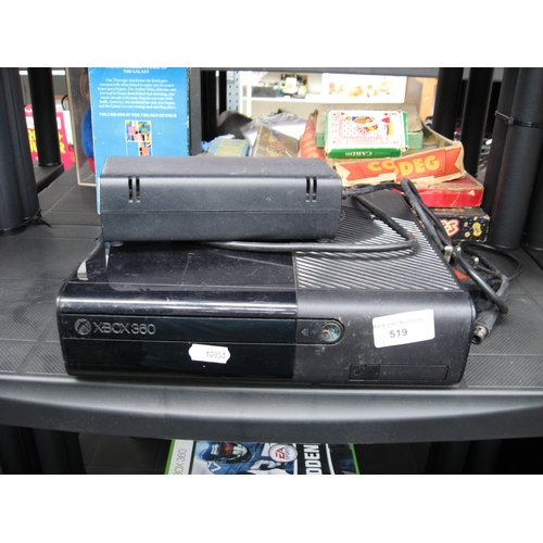 An XBOX 360 with lead