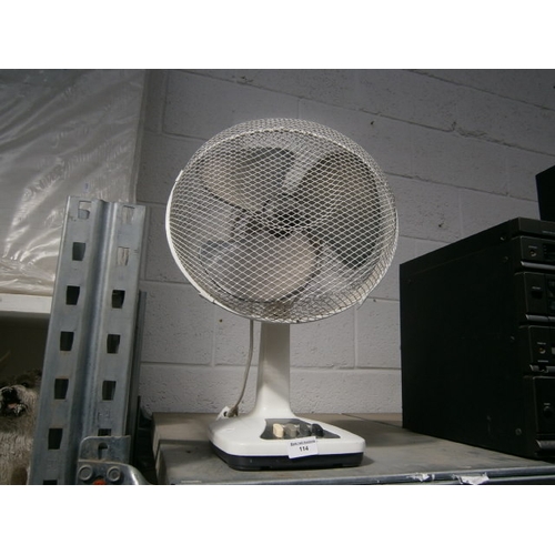 J A C desk fan