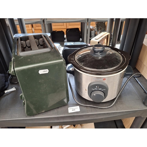 Rice cooker and toaster