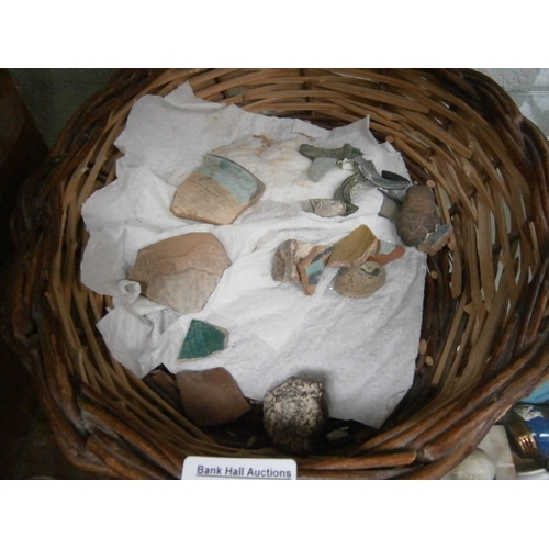 Small collection of Roman pottery pieces