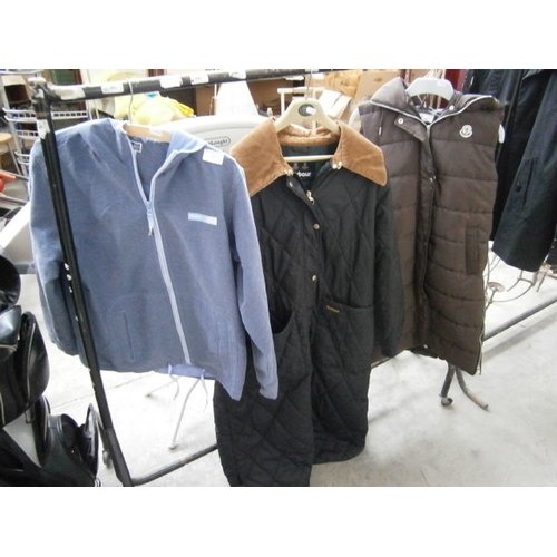 Three assorted jackets