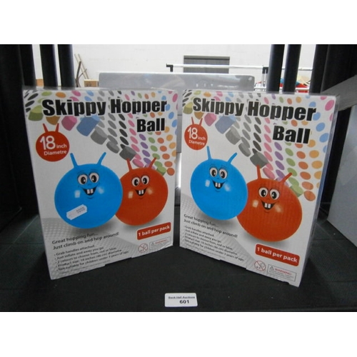 2 Skippy hopper balls