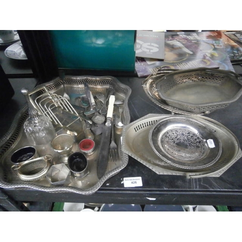 Collection of vintage metal ware