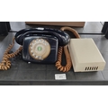 Retro telephone with bell unit