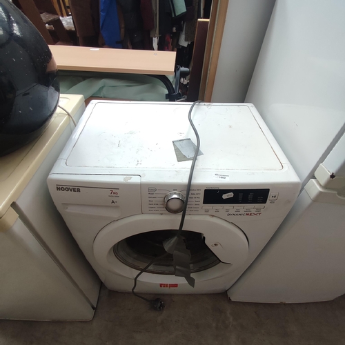 A HOOVER washing machine