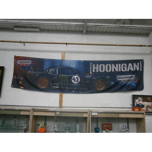 Large Hoonigan Racing Division flag