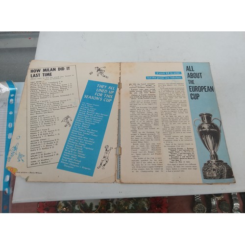 Extremely rare, Rangers European Cup book, signed by all players ...