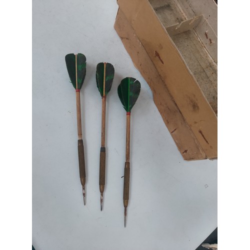 Set of vintage darts