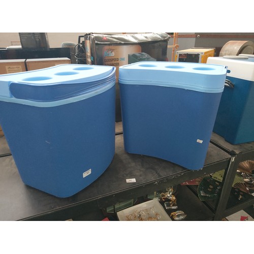 Two cooler boxes