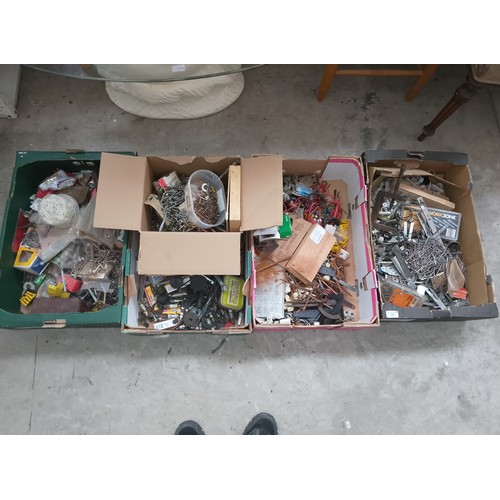 4 boxes of hardware