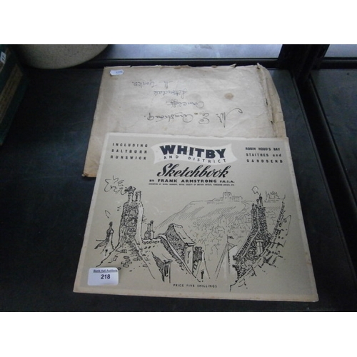 Whitby sketch book by Frank Armstrong