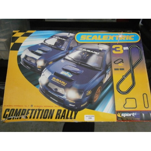 Scalextric Competition Rally set