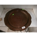 Large copper plate