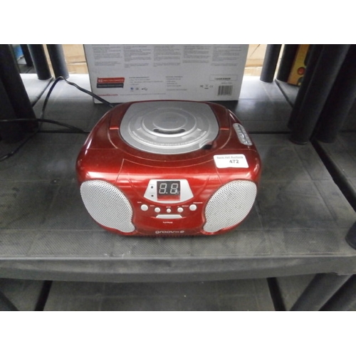 Groove CD player