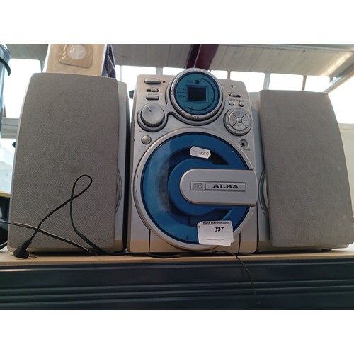 Alba CD player with speakers