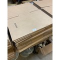 Three packs of small flat pack boxes