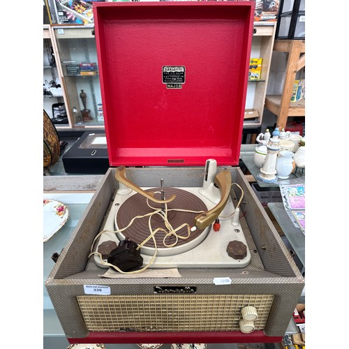Retro Dansette record player