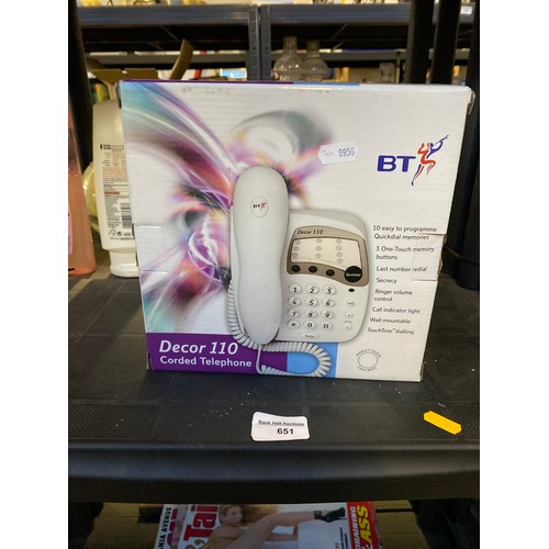 BT telephone