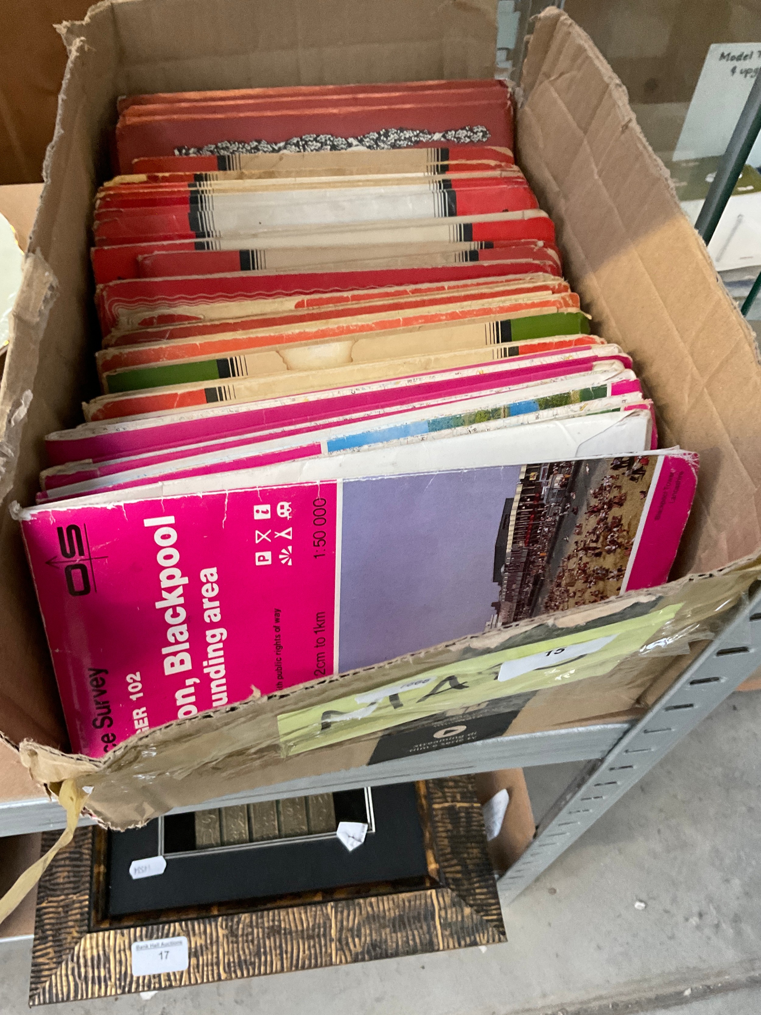Box of Ordnance maps