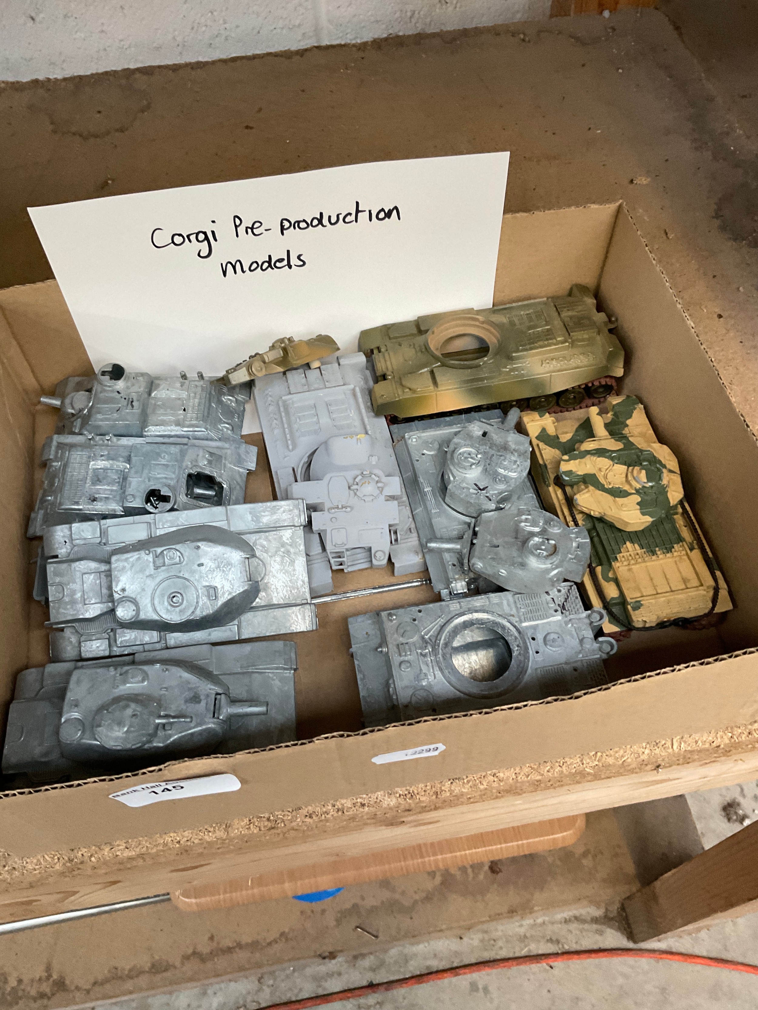 Corgi Reproduction tank models