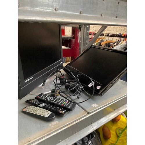 Tevion and Logix TVs with remotes