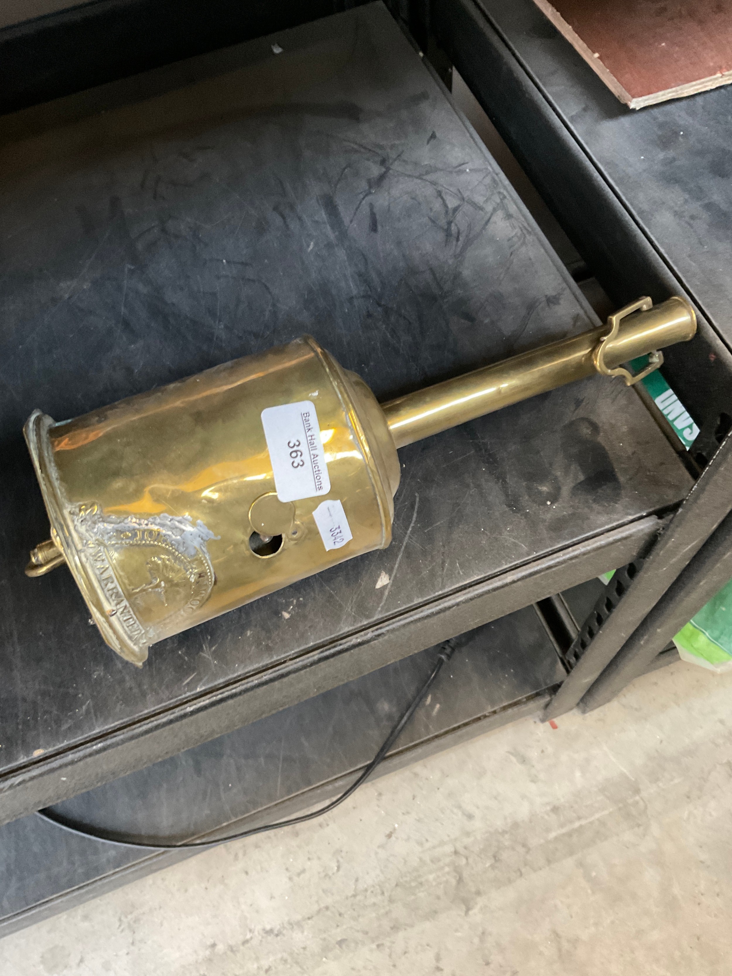 Vintage brass clockwork meat jack