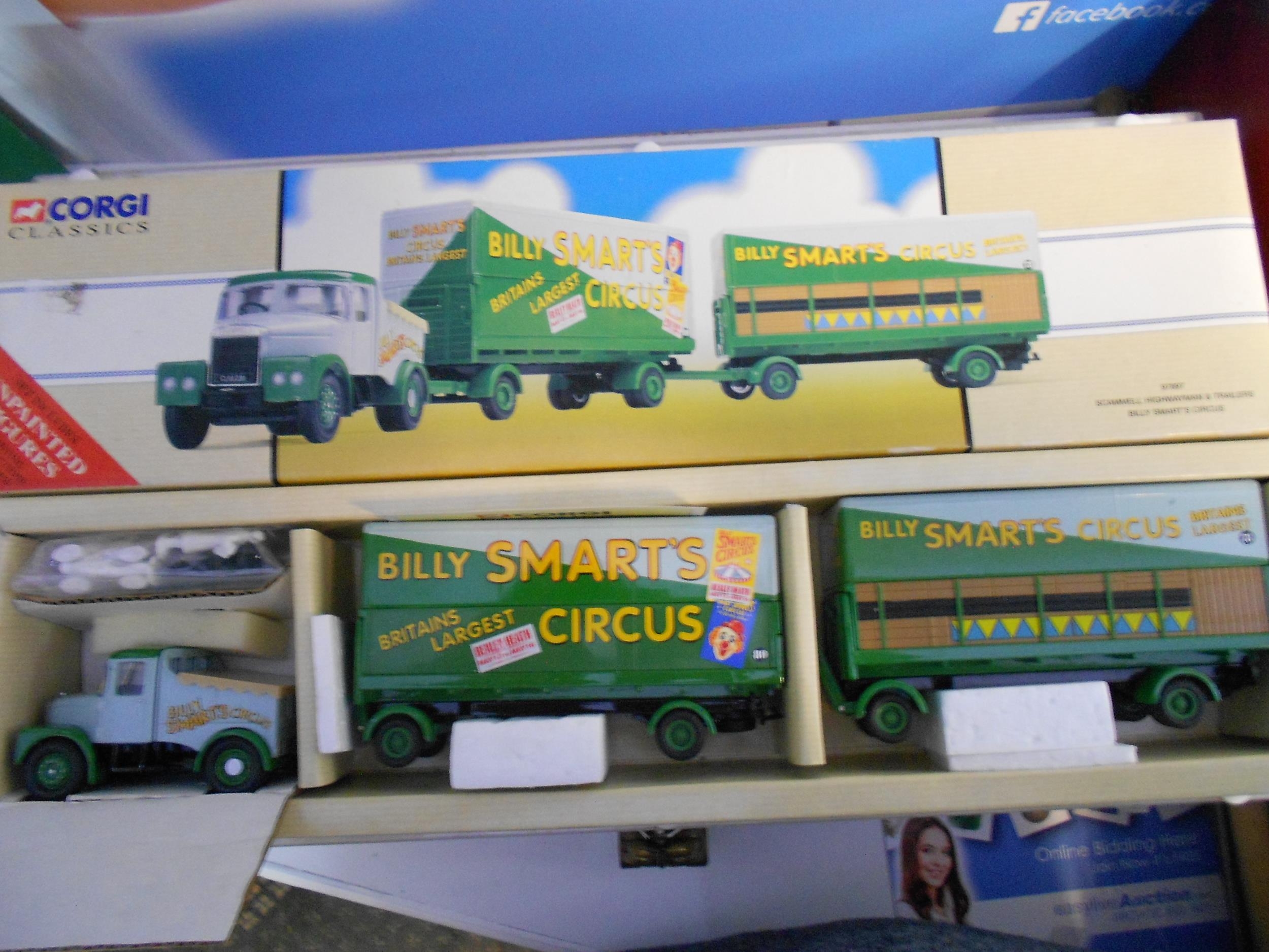 Corgi Billy Smart Circus Set. Mint & Boxed