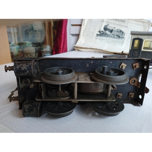 Very Early Hornby Clockwork Train Set