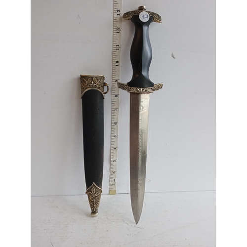 SS German Dagger, Ornate very Nicely Decorated