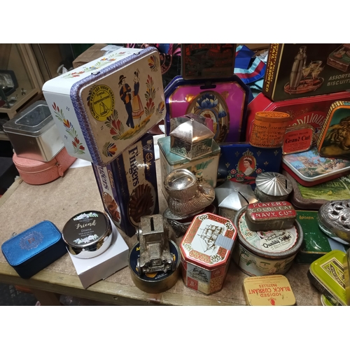 Very Large Selection of Assorted Tins & Other, Good Lot