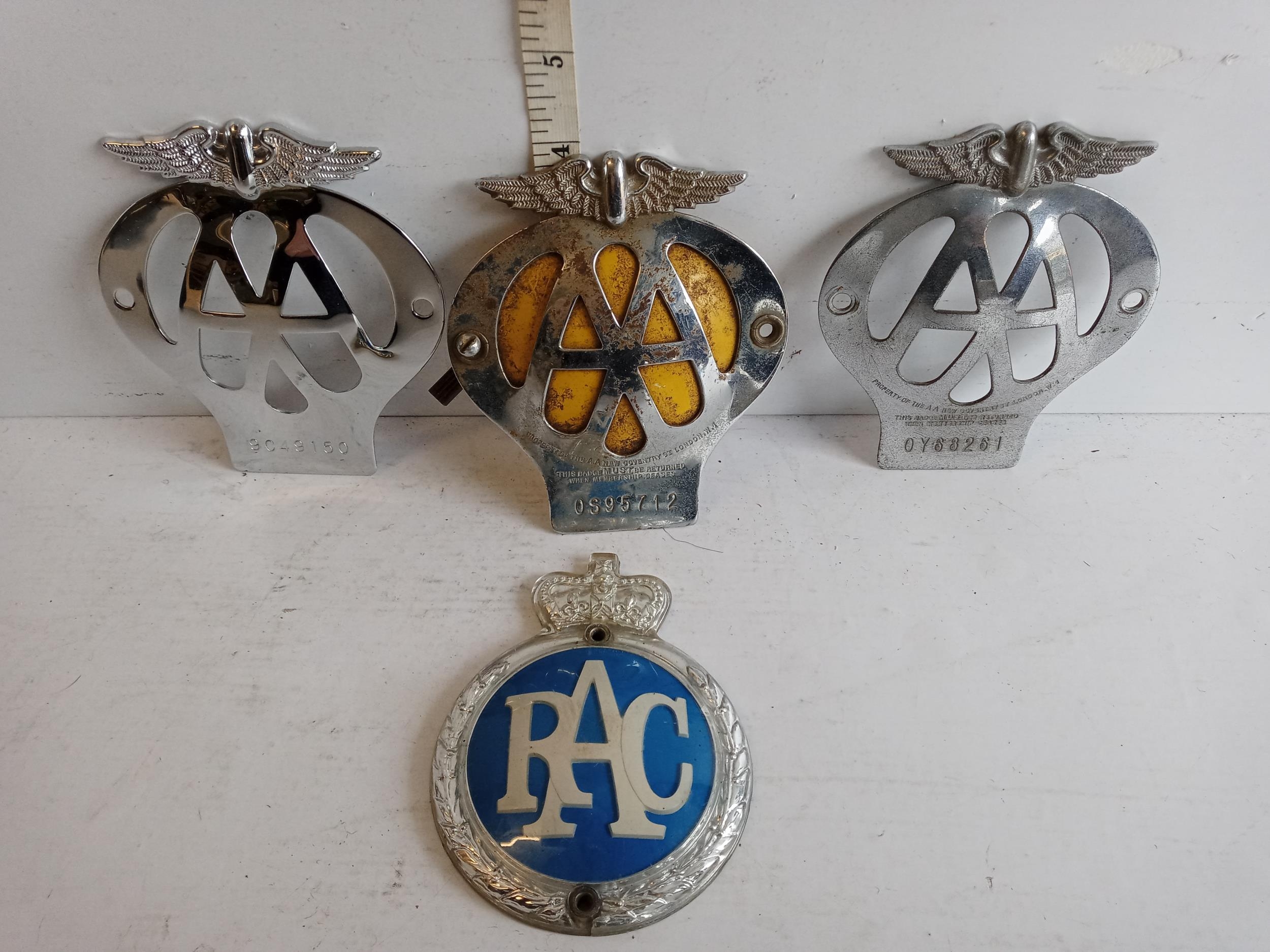 Vintage Car Badges