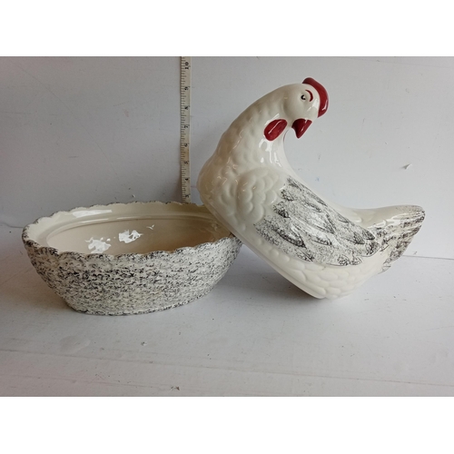 Ceramic Chicken Egg Storage