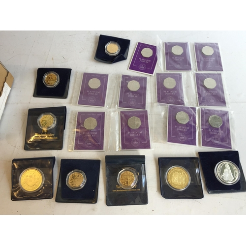 Selection of Assorted Mint Coins