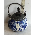 Antique Chinese Opium Pot with Dragon Design