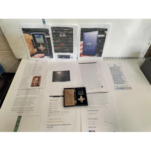 George Cross. To the Glory of God & in the Memory of Michael Paul ...