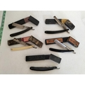 Straight Razors & Cut Throat Boxed Razors Assorted Antique Vintage ...