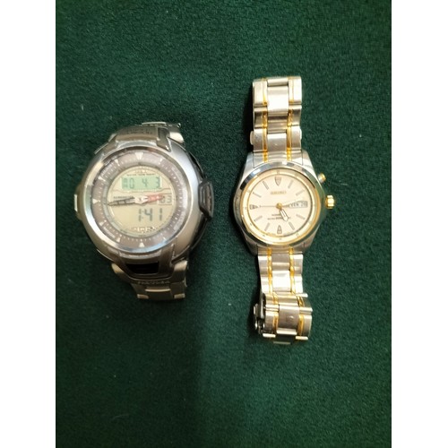 2 assorted Gents wrist watches