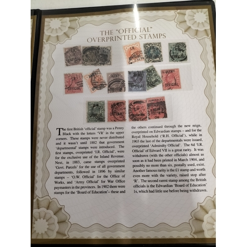 Official overprint Stamps with Cert
