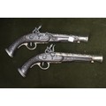 PAIR OF ORNAMENTAL GUNS
