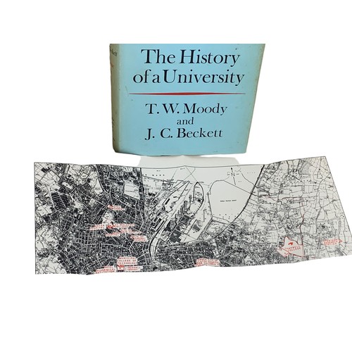 THE HISTORY OF QUEENS UNIVERSITY BELFAST 2 BOOKS 1845 THRU TO 1949 BY T ...