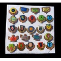 A LOT OF 23 METAL CAR PIN BADGES