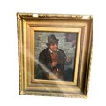 CHARLES HENRY COOK R.H.A IRISH ARTIST (1830-1906) AN OIL ON WOOD PANEL ...