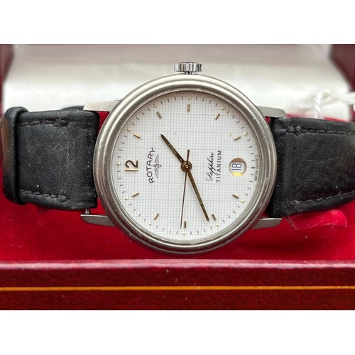 AS NEW ROTRARY WATCH BOXED